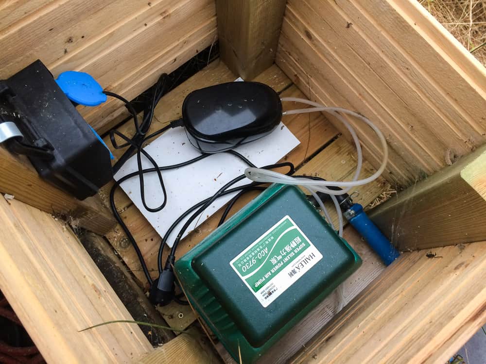 En liten pump håller vaken öppen